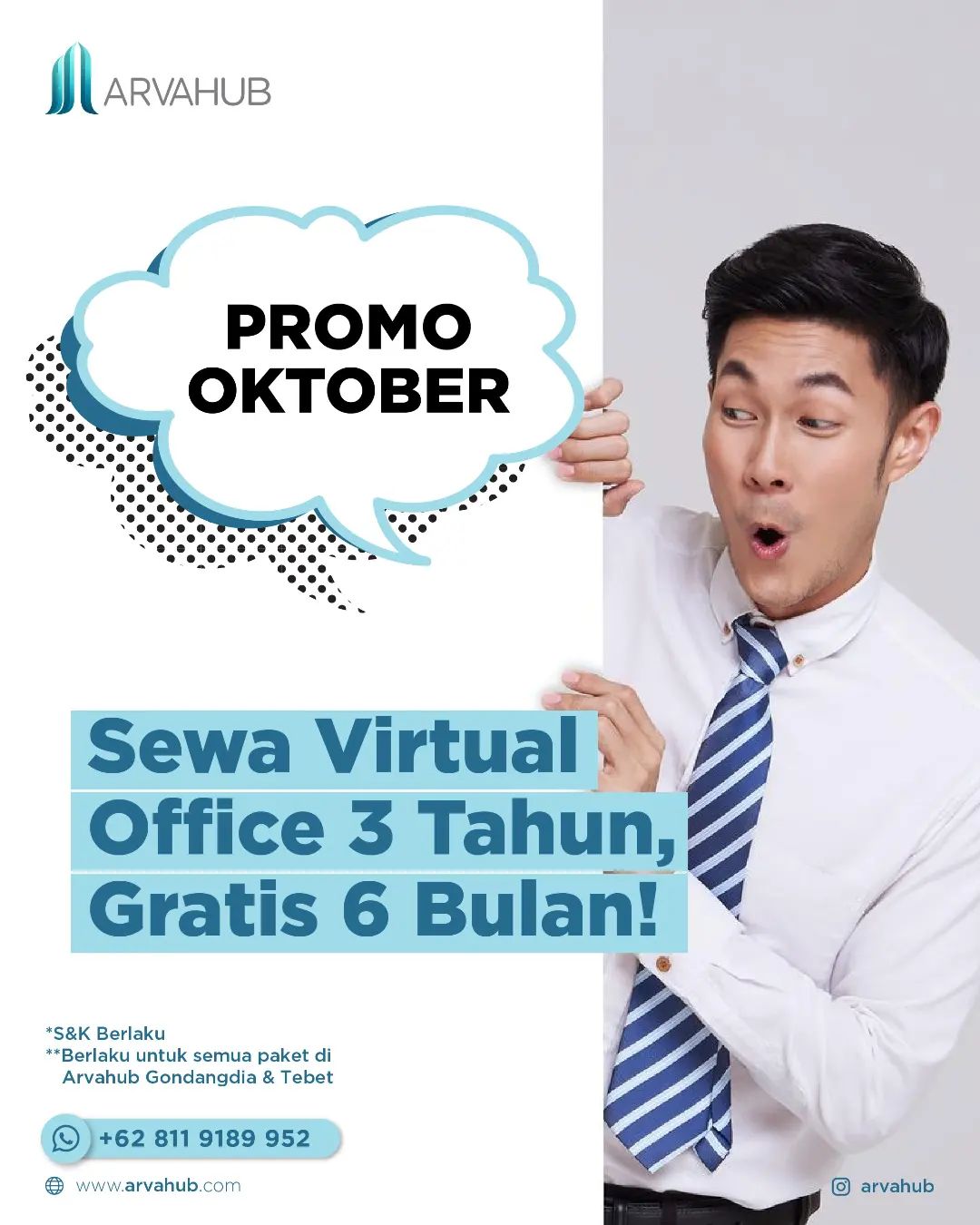 Promo Oktober Sewa VO 3 Tahun Gratis 6 Bulan